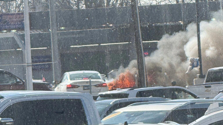 Car fire shuts down Highway 41 in Henderson