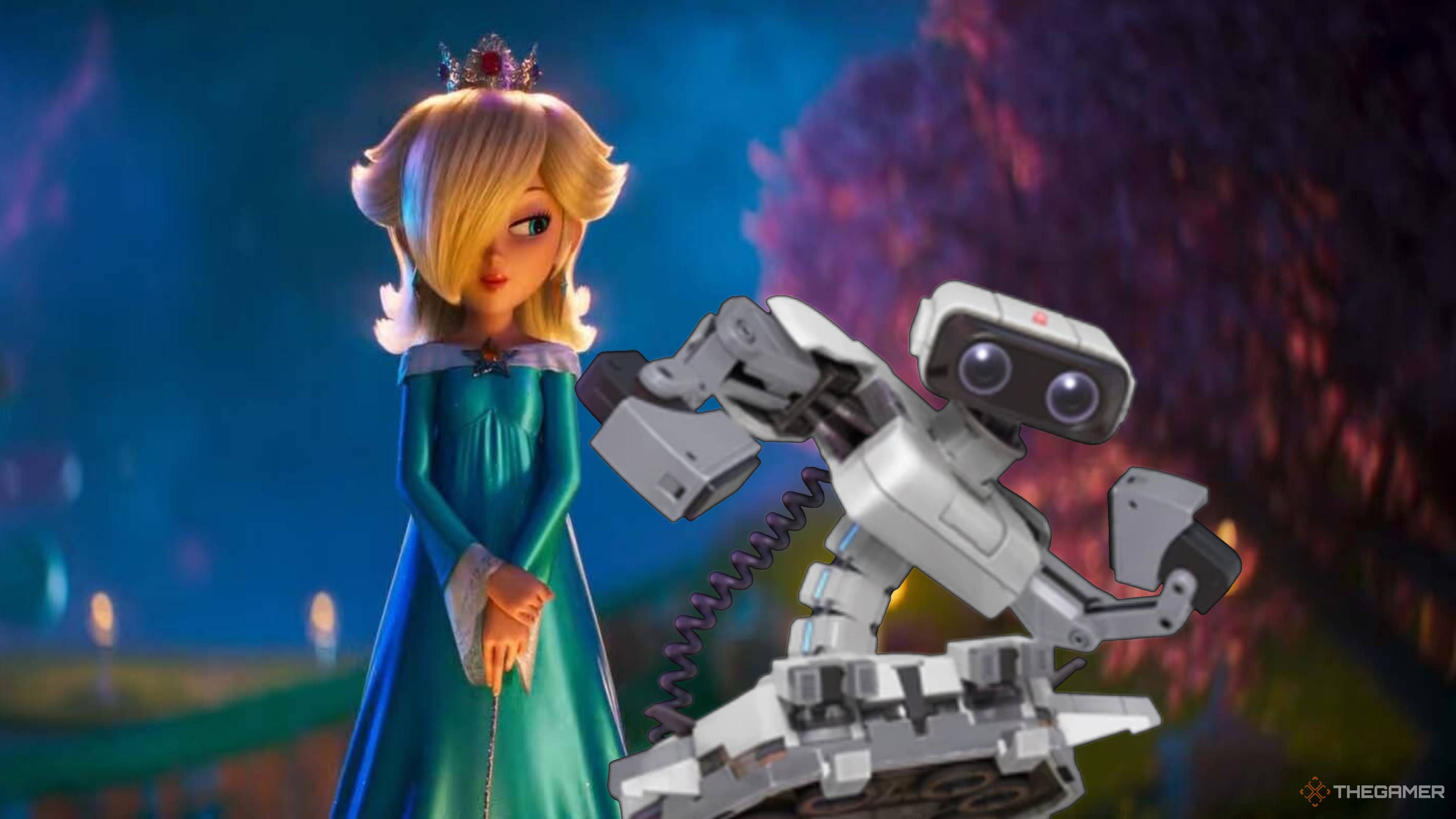 The Super Mario Galaxy movie toys reveal ROB the Robot makes a cameo