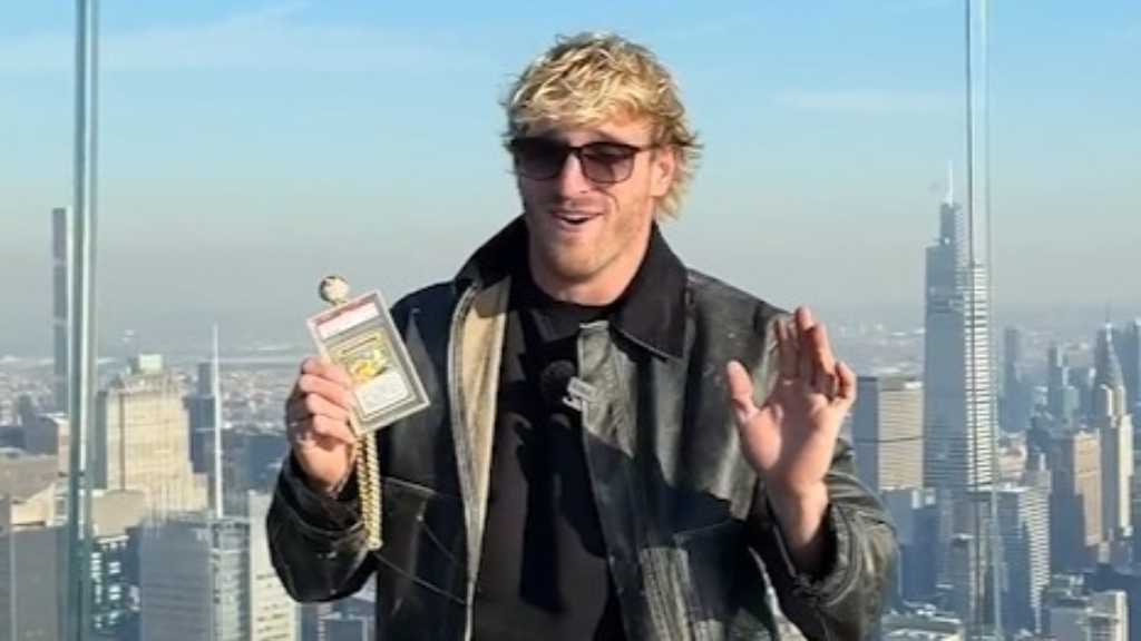 Logan Paul sells ultra-rare Pokémon card in record-breaking bidding war