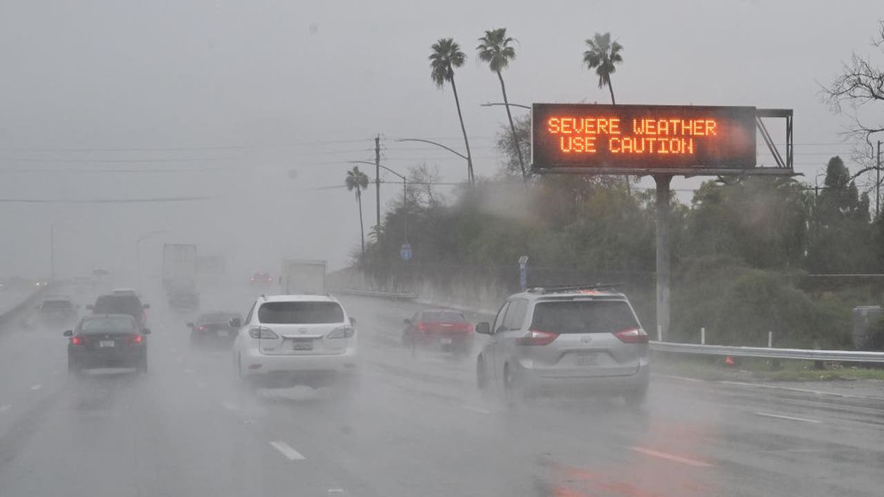 Updated Southern California rainfall totals for Feb. 16