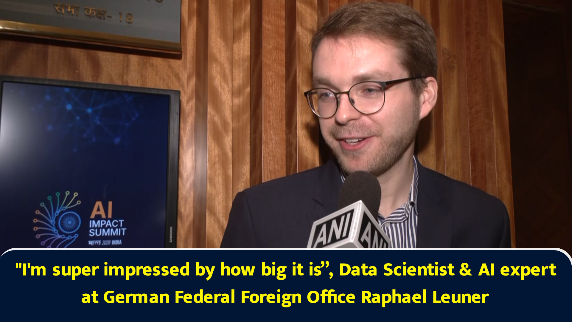 "I'm super impressed by how big it is," data scientist & AI expert at ...