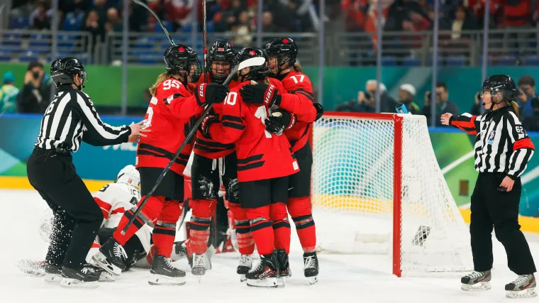 Canada vs. Switzerland box score: Full stats from 2026 Olympic women's ...