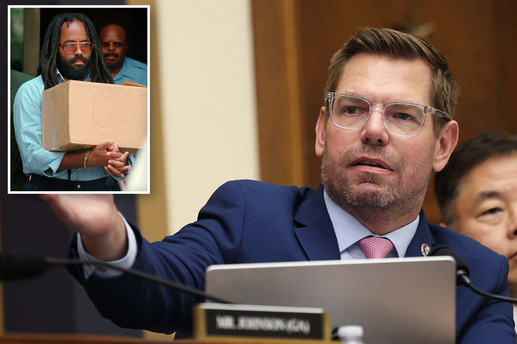 California gubernatorial hopeful Eric Swalwell urged release of ex ...
