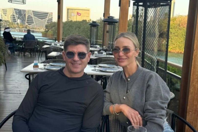 Steven Gerrard shares glimpse into family life in adorable update