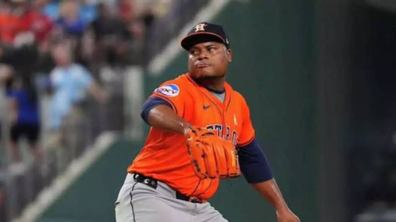 Framber Valdez shares emotional farewell to Astros after blockbuster ...