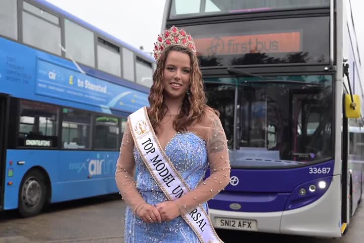 My Fare Lady! Bus driver travels world as beauty queen