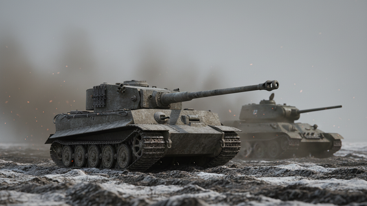 The tiger tank that faced a Soviet swarm and survived