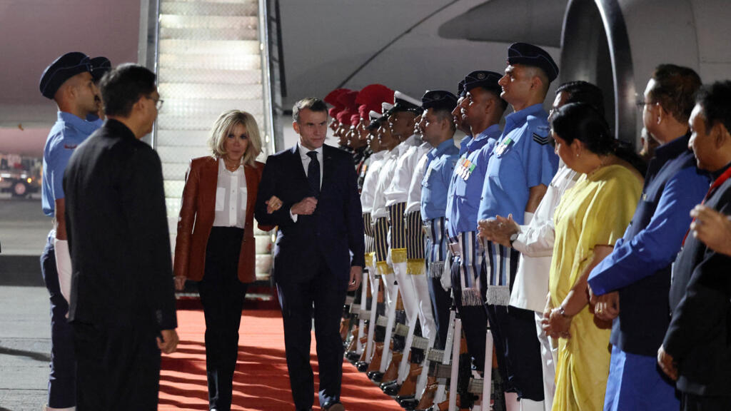 Emmanuel Macron en Inde pour renforcer la relation de la France avec un ...