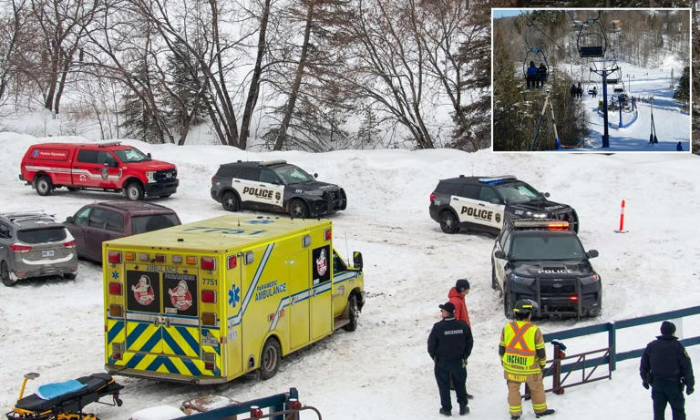 Girl, 13, dies after freak chairlift accident while on school skiing trip