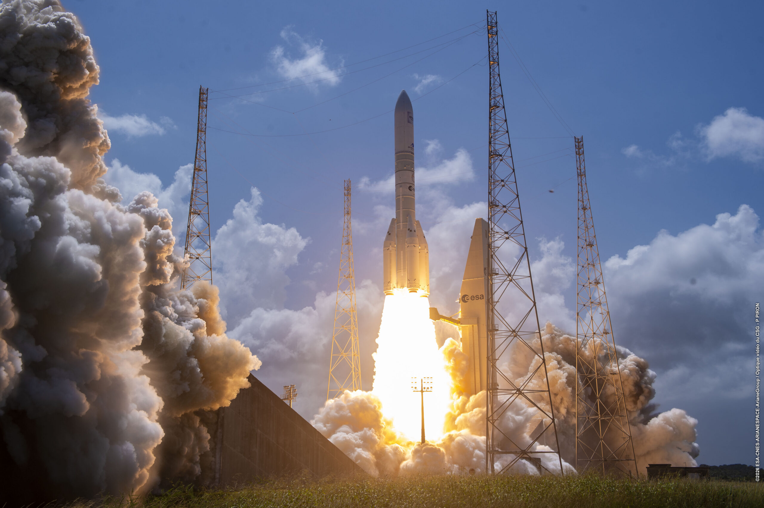 Ariane 64, Europe's largest rocket, debuts with Amazon satellite launch