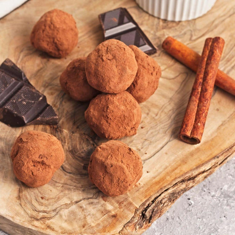 Mexican chocolate truffles