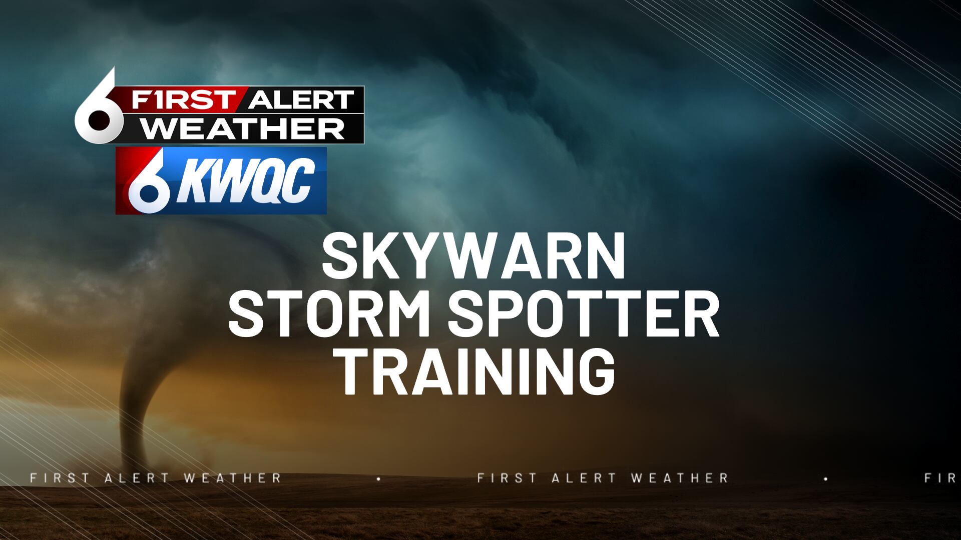 National Weather Service announces 2026 SKYWARN storm spotter training