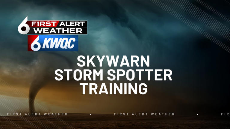 National Weather Service announces 2026 SKYWARN storm spotter training
