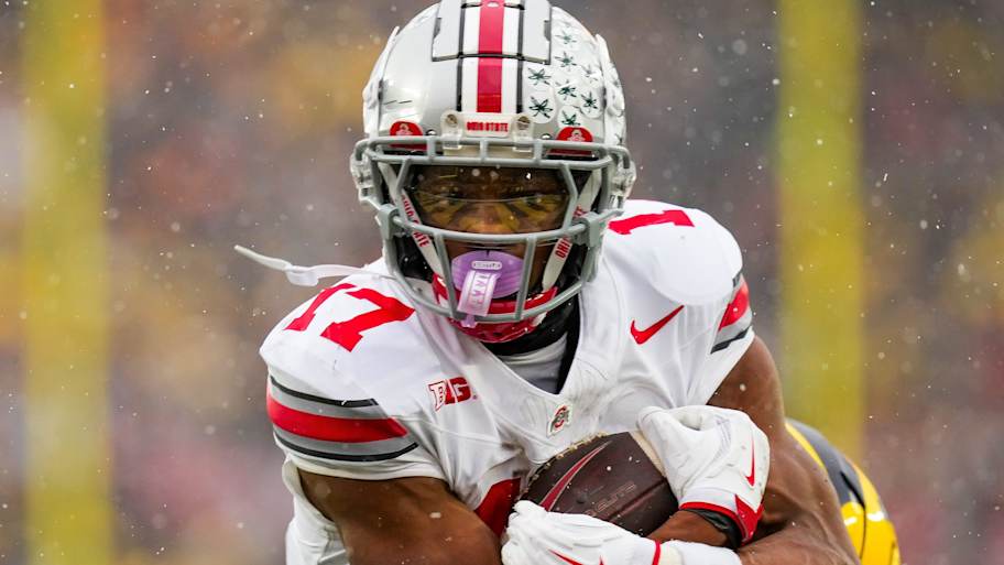 2026 NFL draft wide receiver rankings & tiers featuring Carnell Tate ...