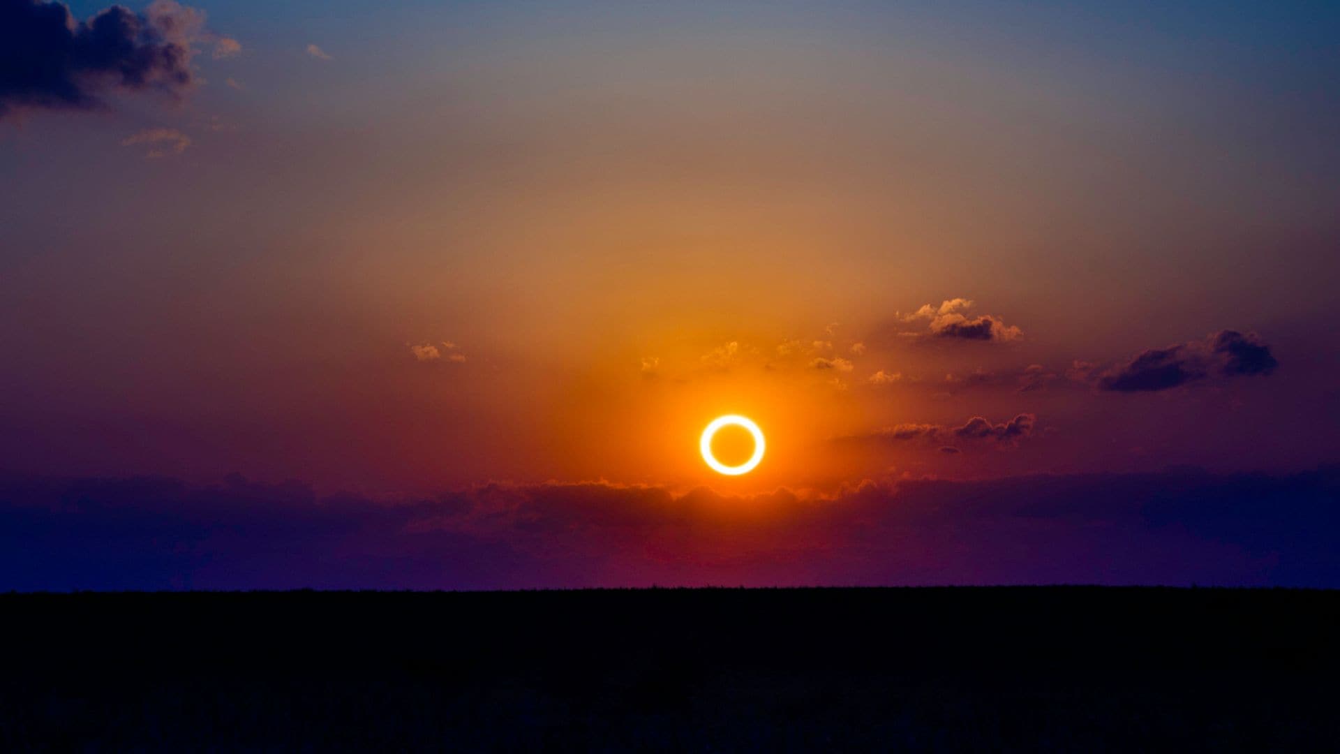 El primer eclipse de 2026 dibujará un "anillo de fuego" visible desde ...