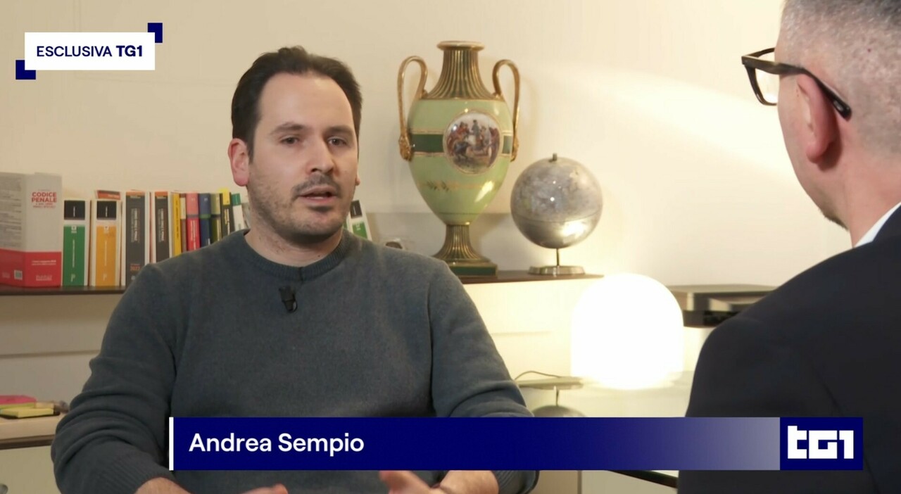 Andrea Sempio al Tg1: «Mai visto il video intimo di Chiara e Alberto ...
