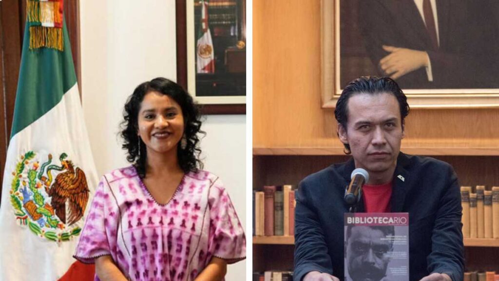 Nombran a Nadia López como relevo de Marx Arriaga; él sigue ...