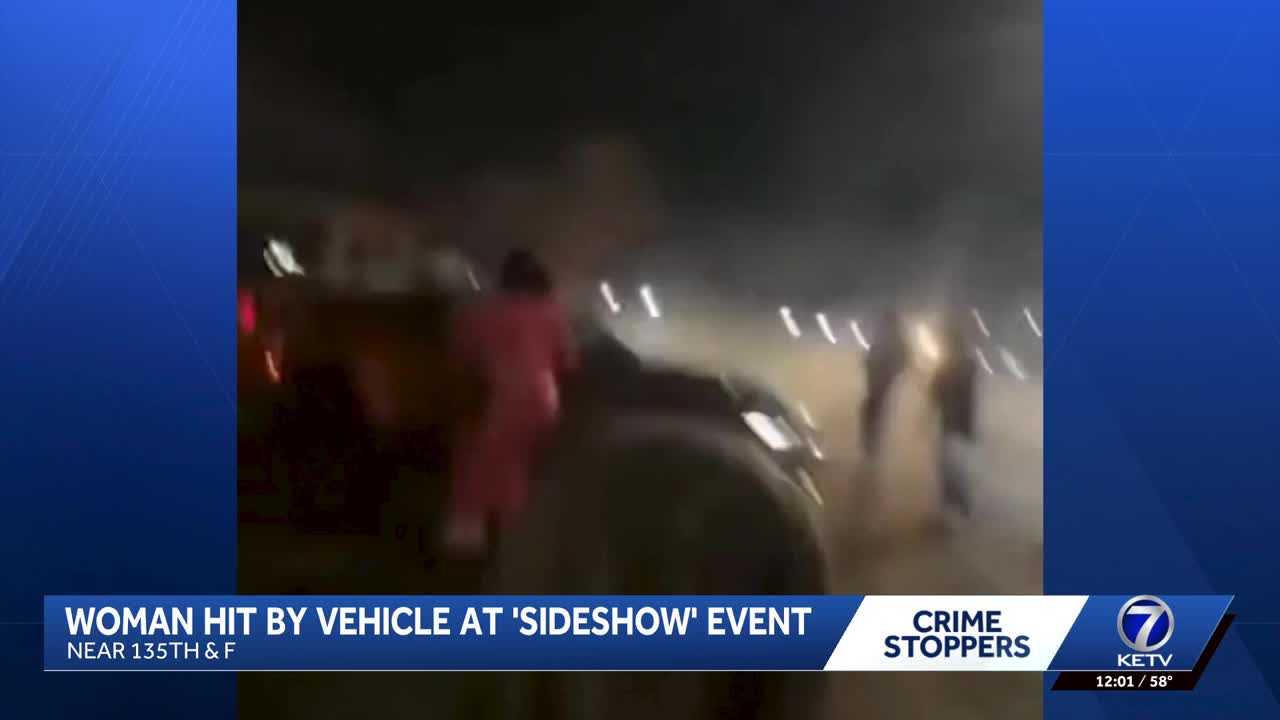 Video shows woman hit by car at 'sideshow event' in Douglas County ...