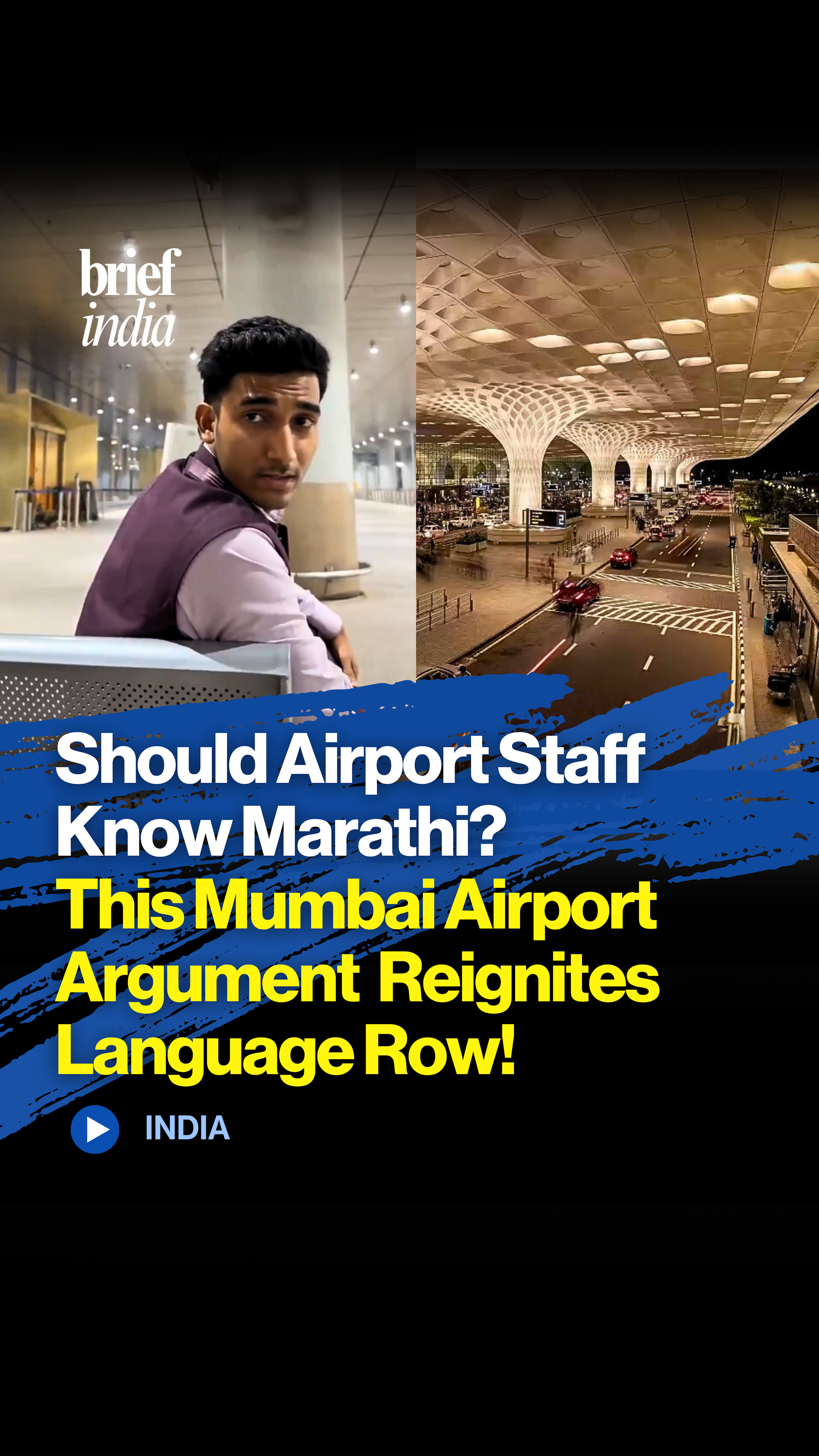 Language row at airport: Passenger vs staff video goes viral