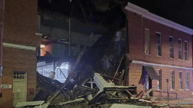 Yazoo City’s main fire station collapses, no injuries