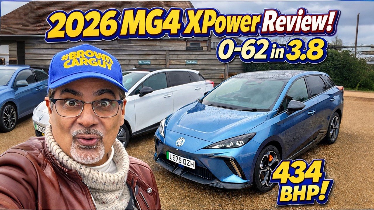 MG4 EV XPower 2026 review 0-62 in 3.8 seconds for this money?