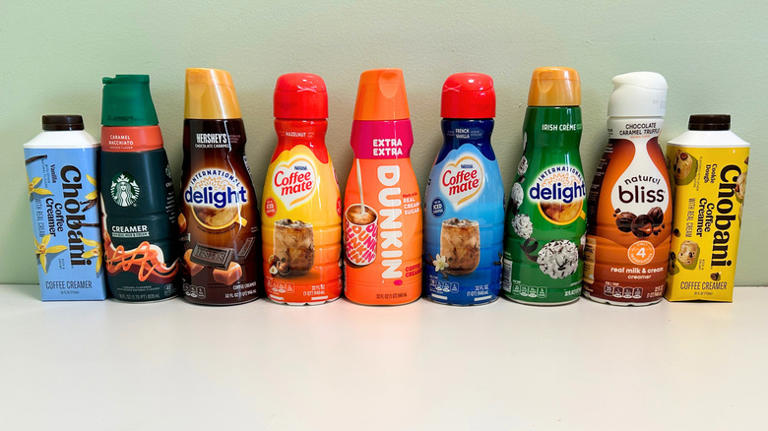 9 popular coffee creamers, ranked worst to best