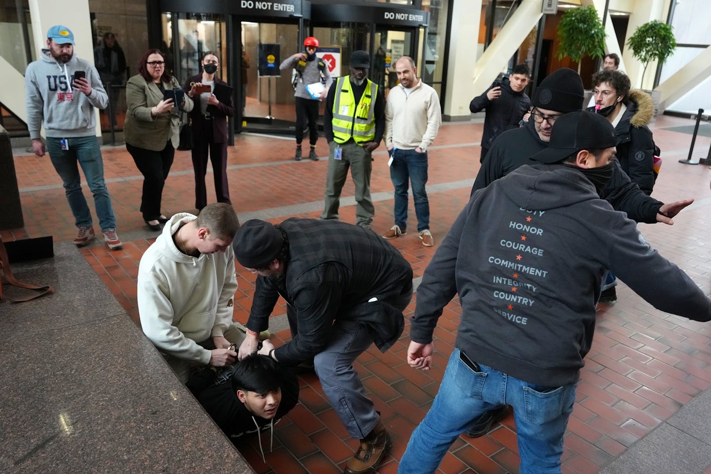 The latest: Judge orders release of man detained during chaotic ...