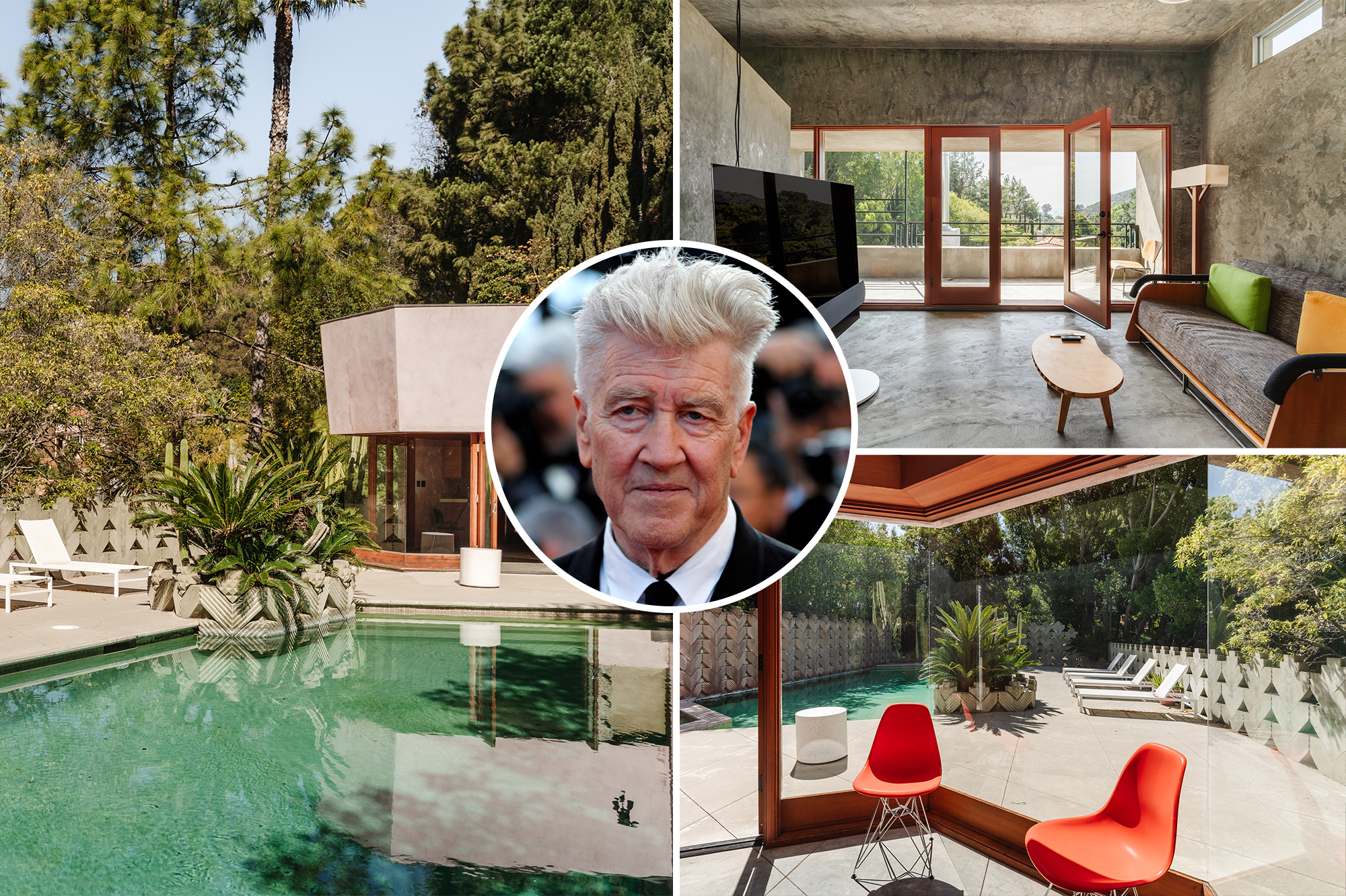 David Lynch’s $15M Hollywood Hills home finally finds a buyer: 'Twin ...