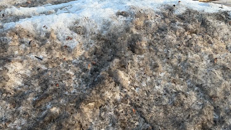 Dirty snow | Melting snowpack is causing poorer air quality