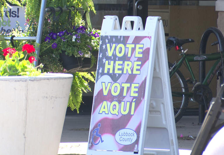 Early voting poll locations in Lubbock County