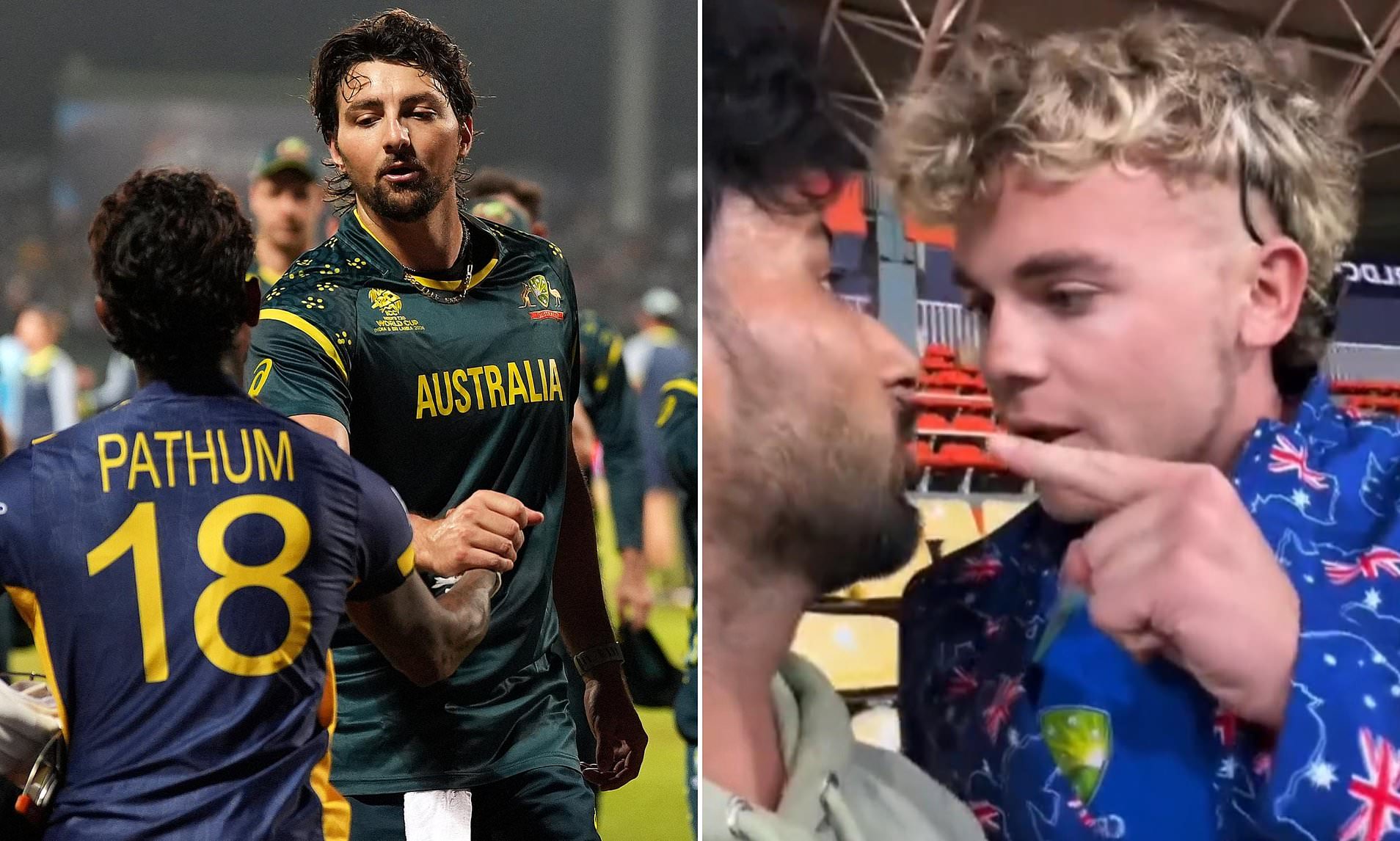 Australian cricket super fan clashes with Pakistan supporter at T20 ...