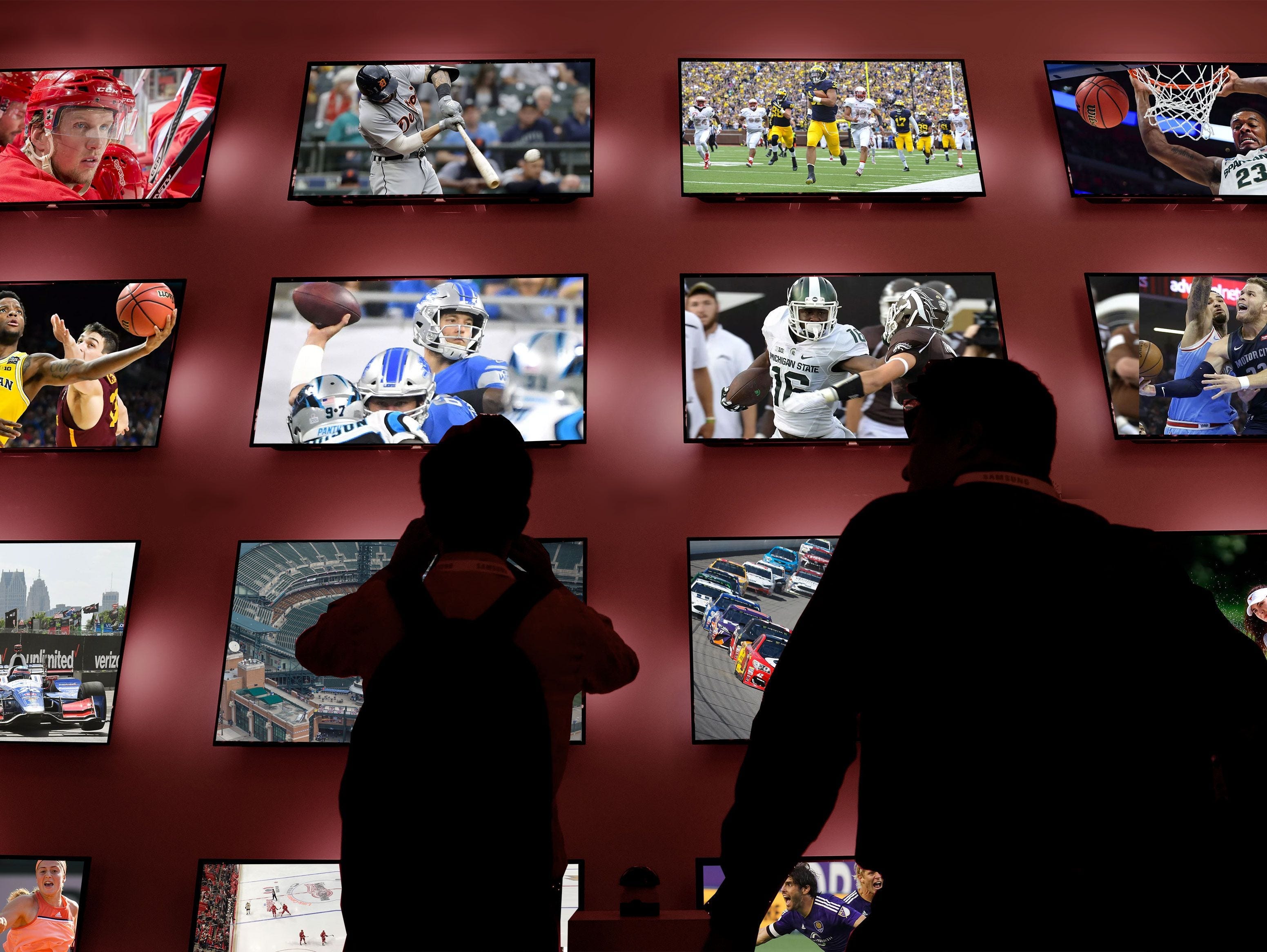 Friday sports on TV/radio