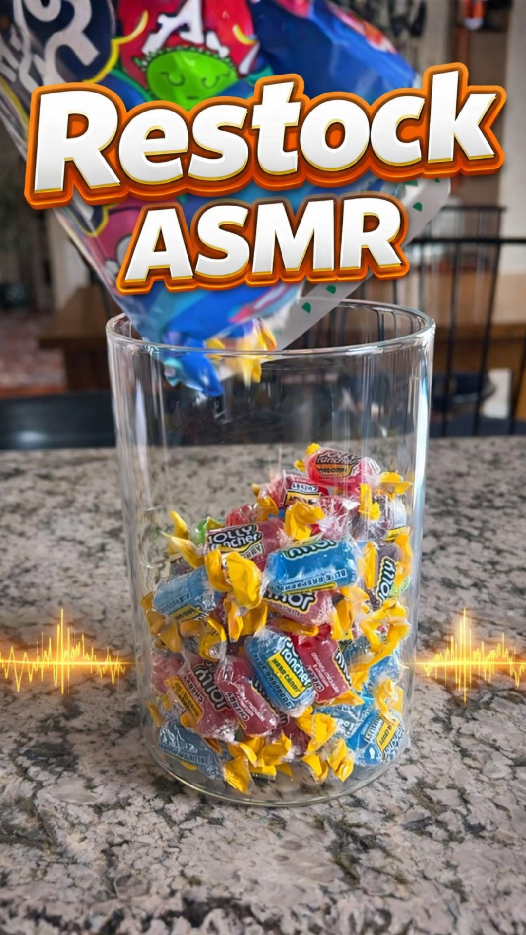 Mini fridge, kitchen, and under sink restock ASMR