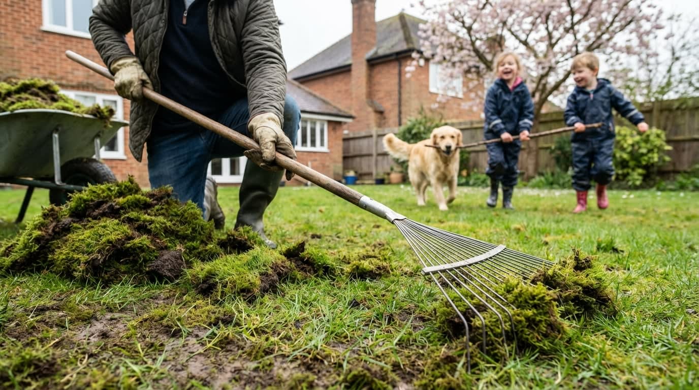 Garden experts say stop using washing-up liquid on lawn moss – this ...