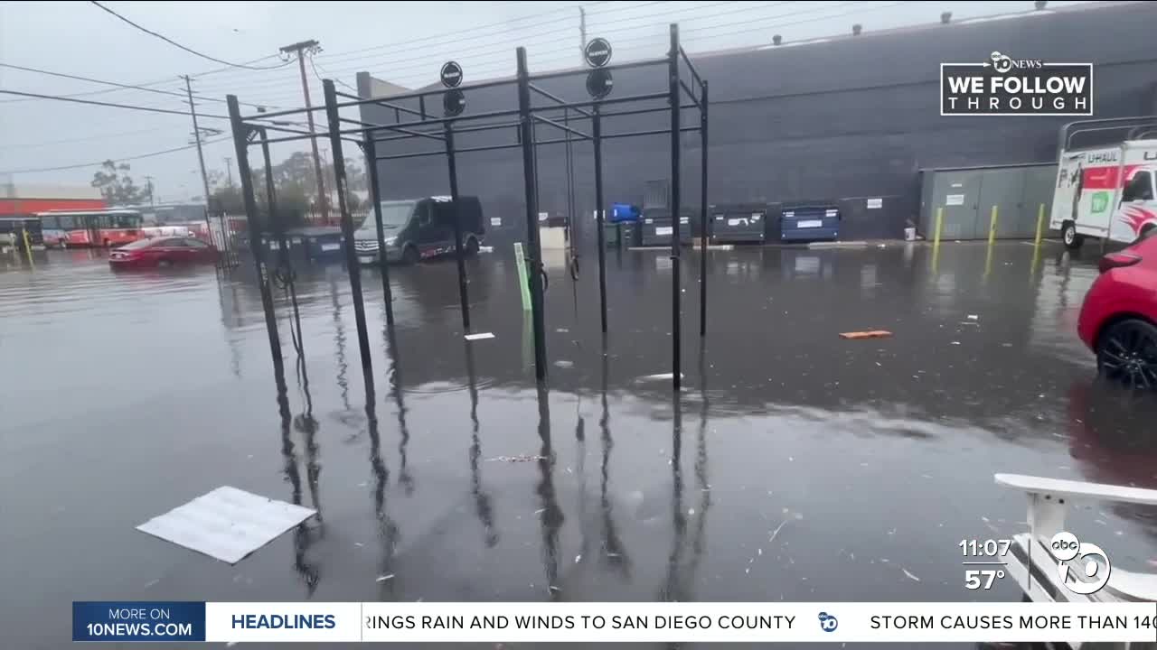 San Diego CrossFit gym floods for second time this year