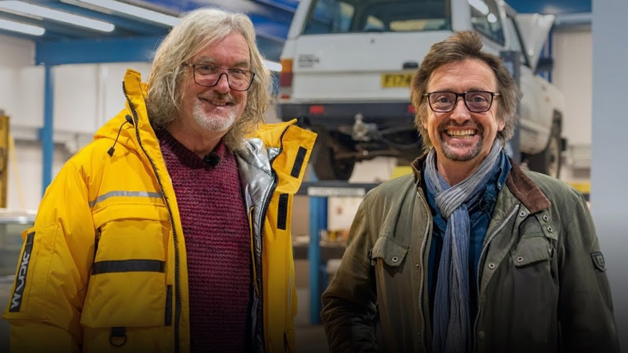Why did James May visit Richard Hammond?