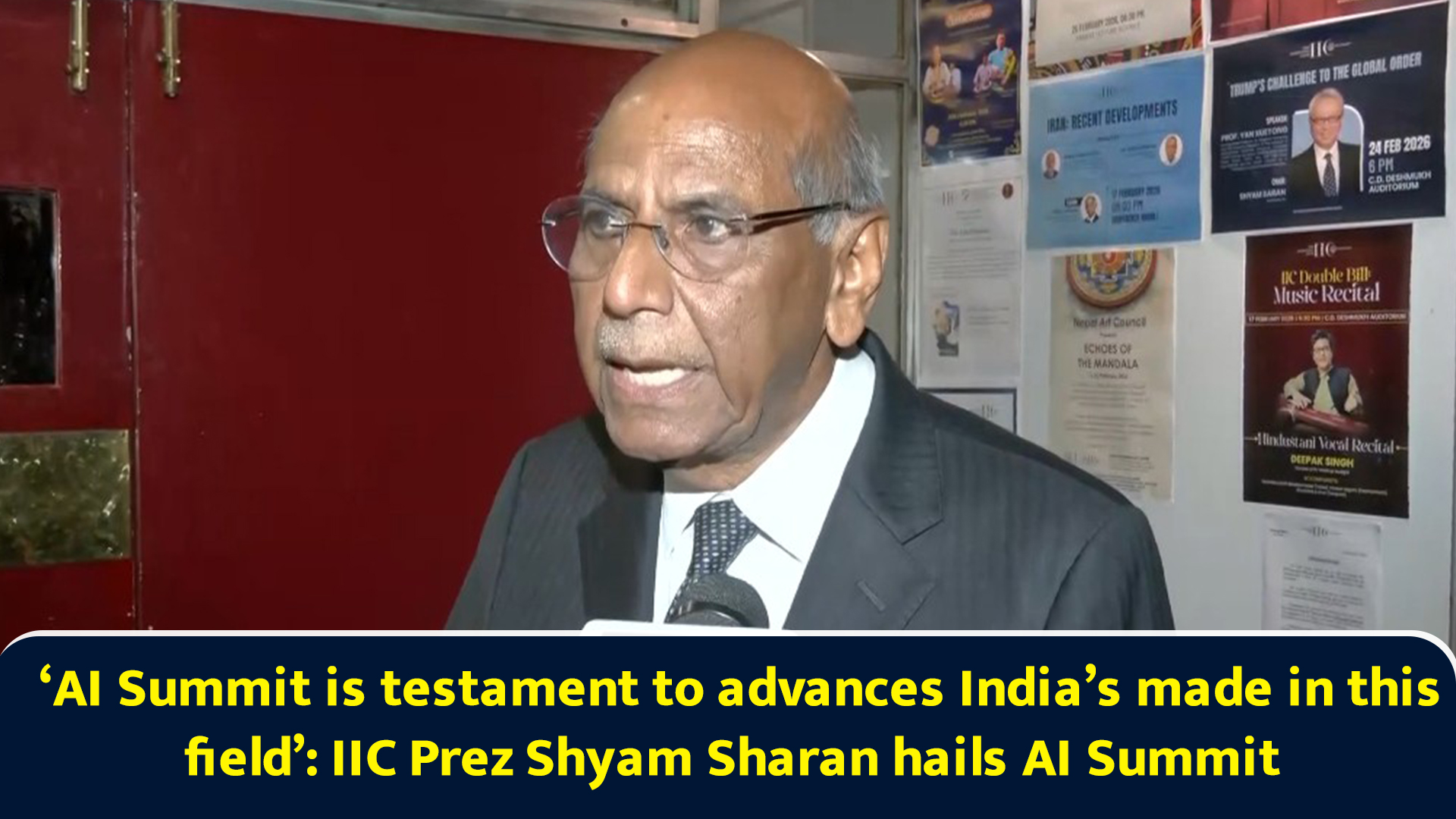 ‘AI Summit is testament to advances India’s made in this field’: IIC ...