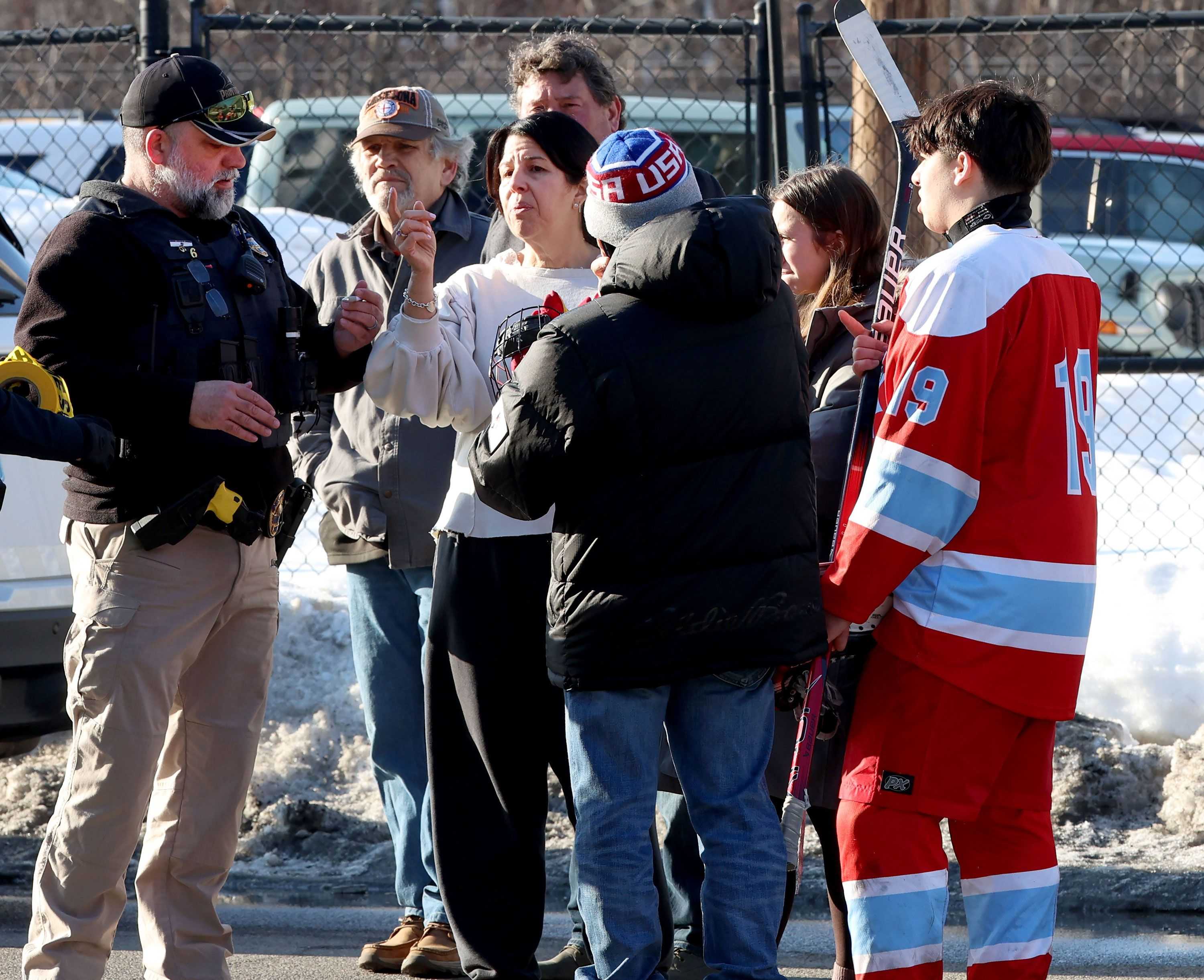 Rhode Island hockey rink shooting victims identified as shooter's son ...