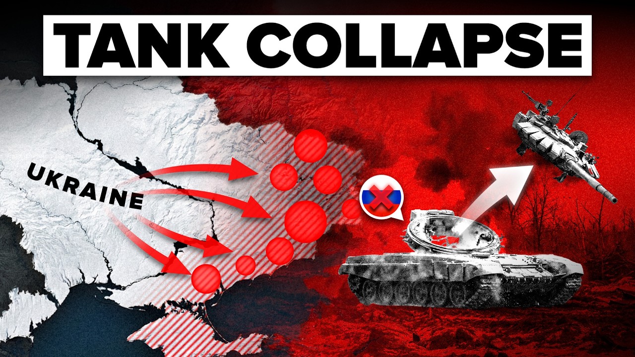 Putin is burning Russia’s army alive... historic tank losses in Ukraine