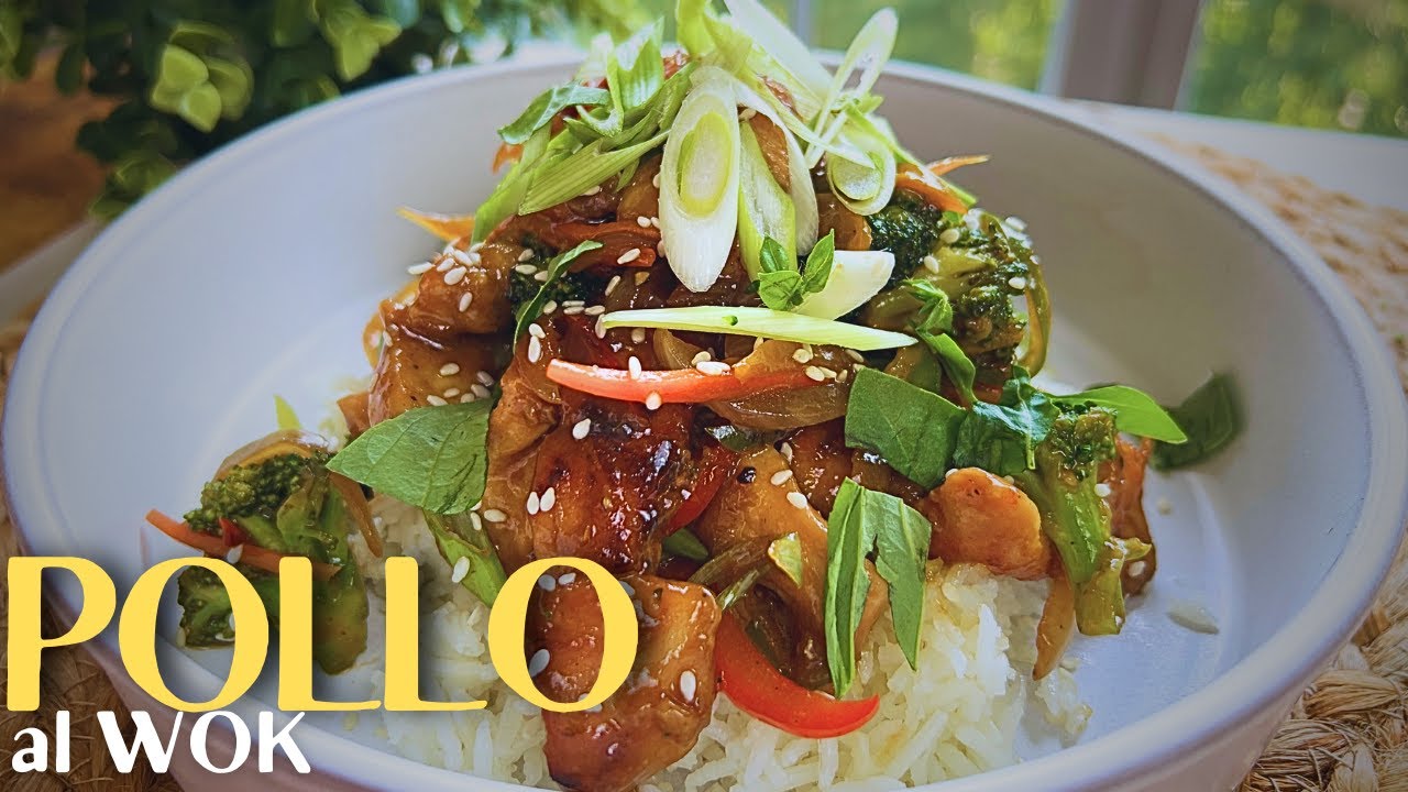 Pollo al wok en casa: receta fácil y deliciosa