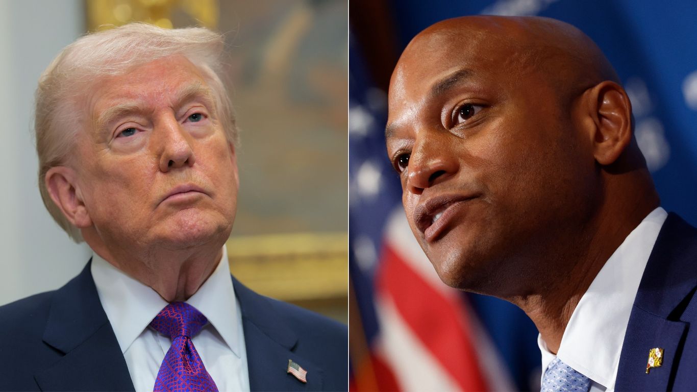 Trump and Maryland Gov. Moore trade barbs over Potomac River sewage ...