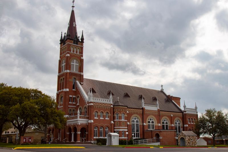 A tiny Texas town that’s home to one of the most beautiful painted churches