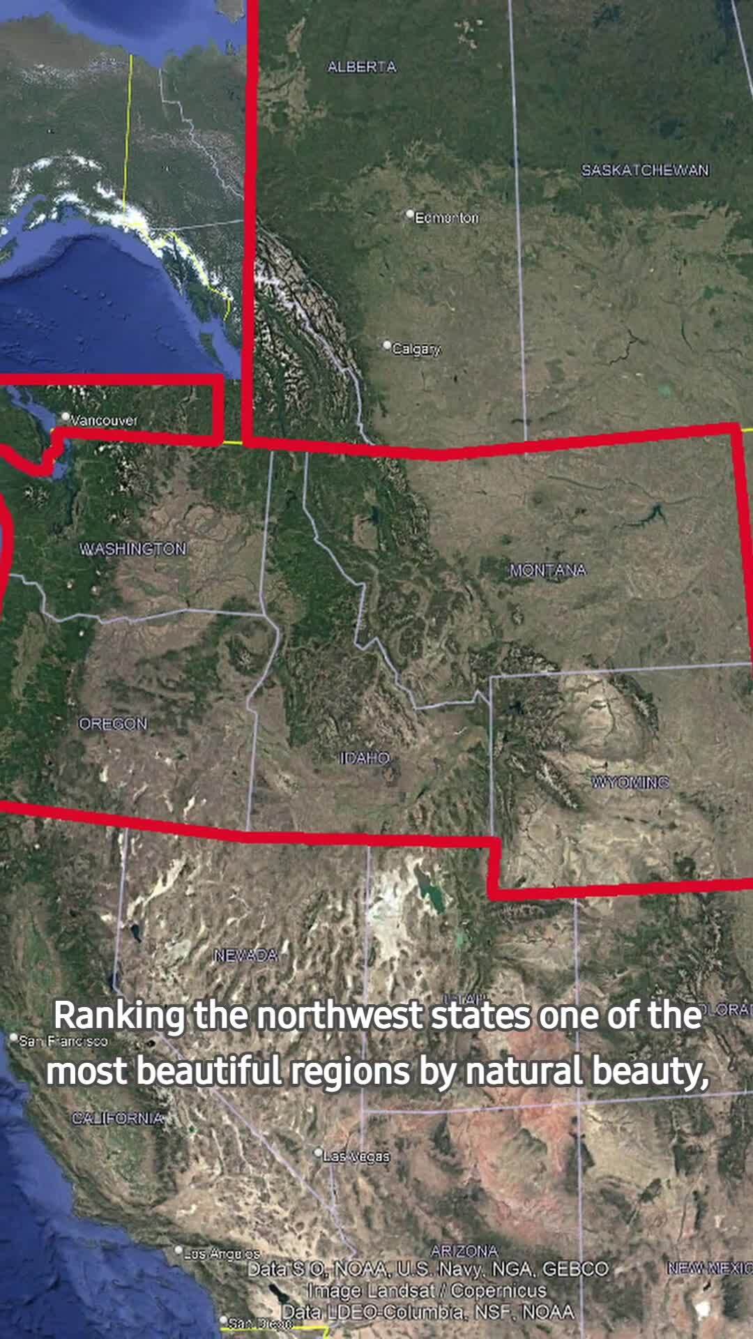 What's the prettiest northwest US state? #geography