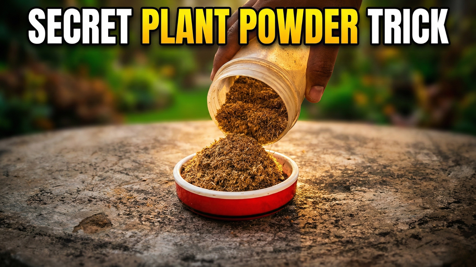 Explosive plant growth made easy with this magic powder