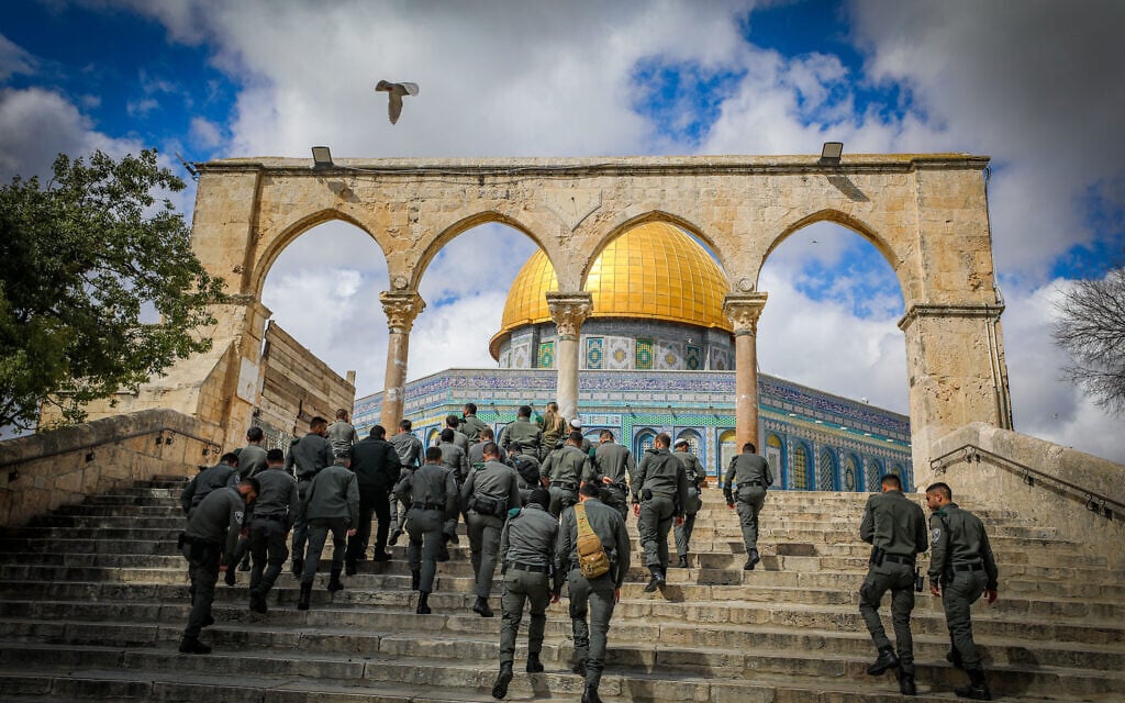 Israeli police say they’ll deploy around Temple Mount compound during ...