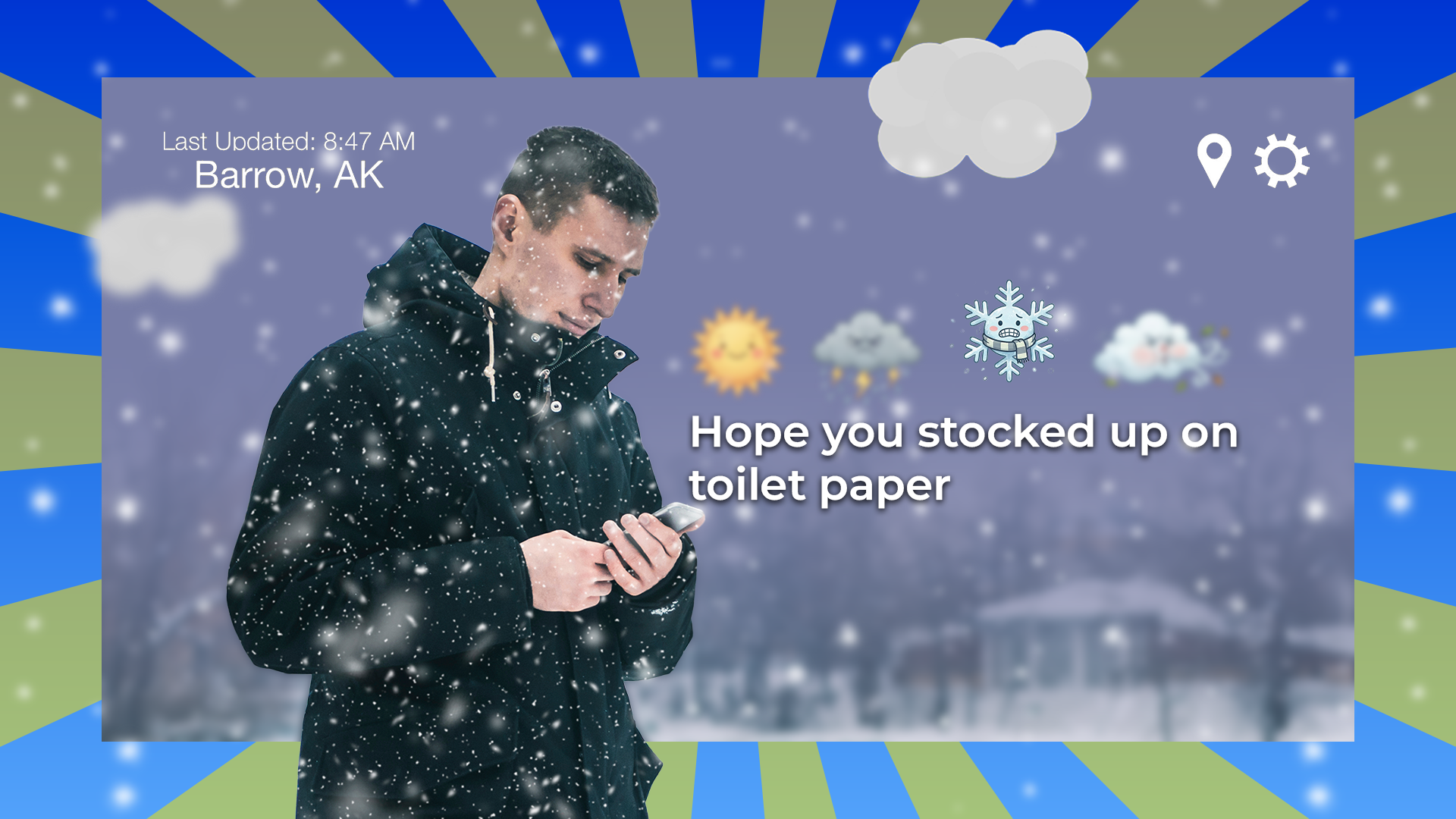 This hilarious weather app is helping me cope with the cold through ...