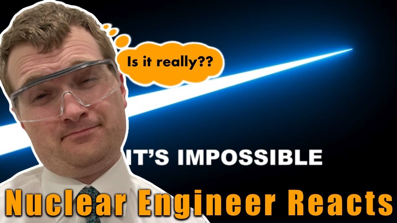 Nuclear engineer reacts to light speed debate