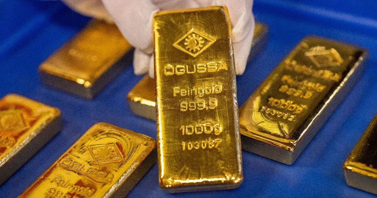 Ismét 5000 dollár alá esett az arany ára