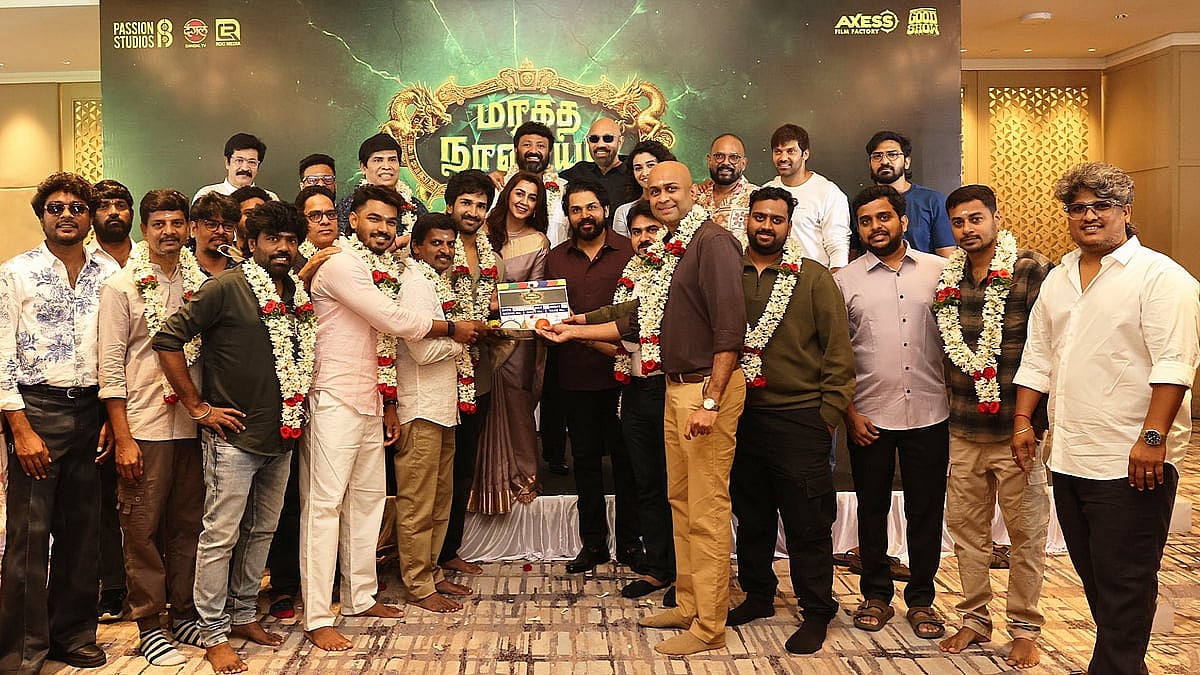 Maragadha Naanayam 2 begins production with Venkat Prabhu, Karthi ...