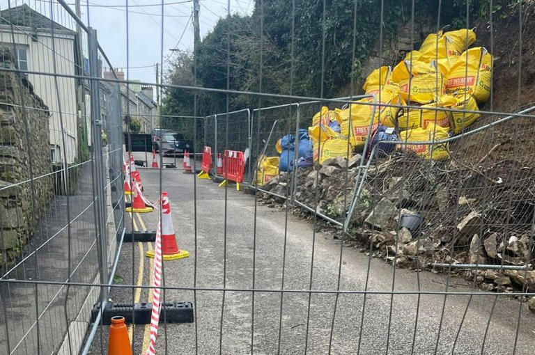 Anger over Chywoone Hill closure in Newlyn forcing people on 10-mile detour